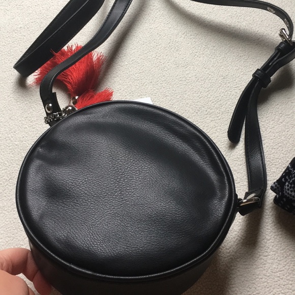 Bags | Peppermint Candy Round Crossbody Purse | Poshmark